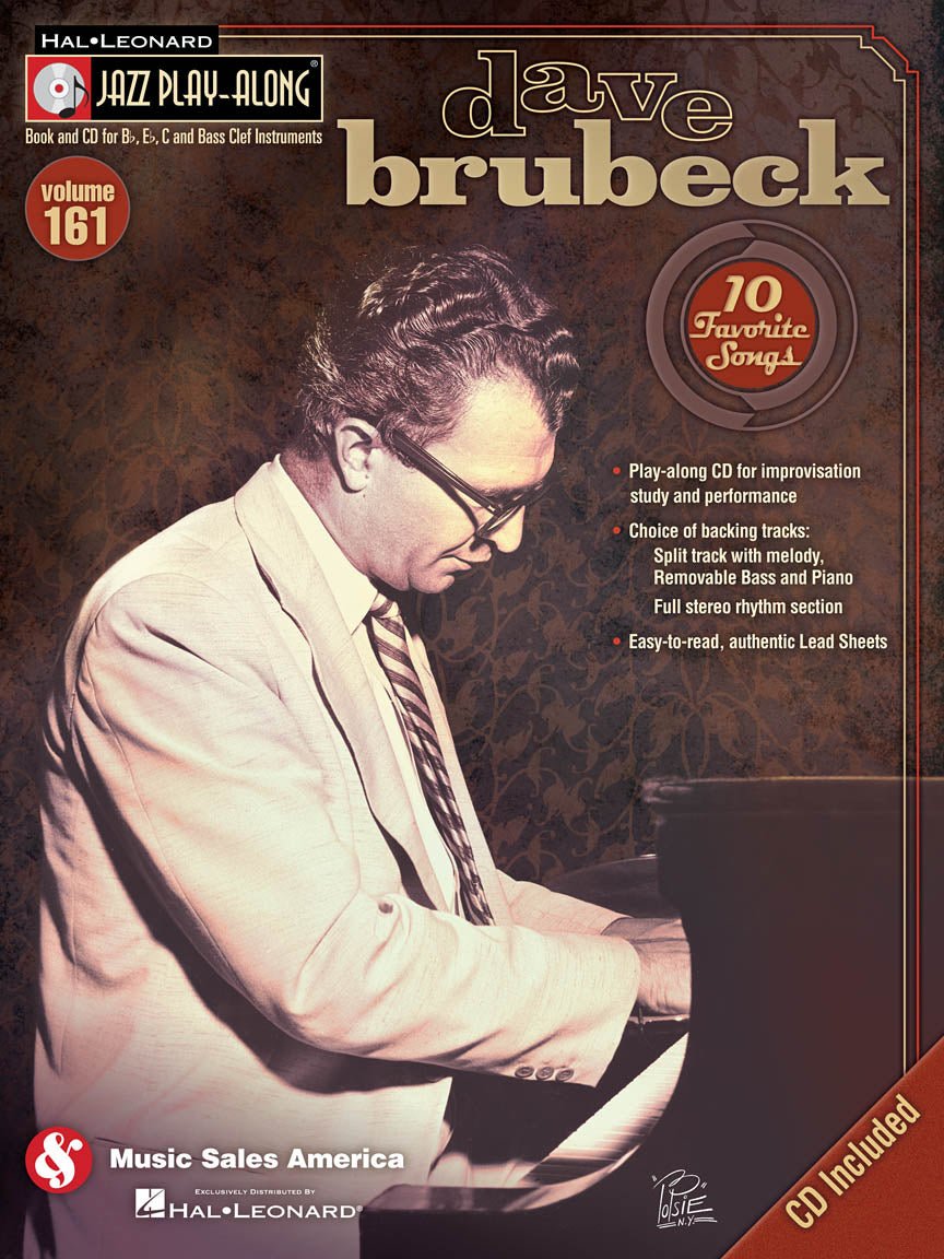 Jazz Play Along Volume 161:Dave Brubeck - 10 Favourite Songs – SAX