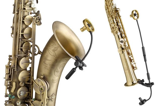 AMT TA6 - Double Soprano/Single Tenor, Alto and Bari Saxophone Mic wit ...