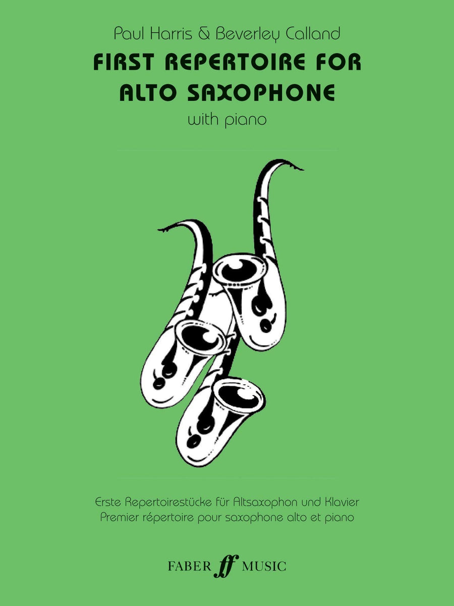 First Repertoire For Alto Saxophone - Paul Harris – SAX