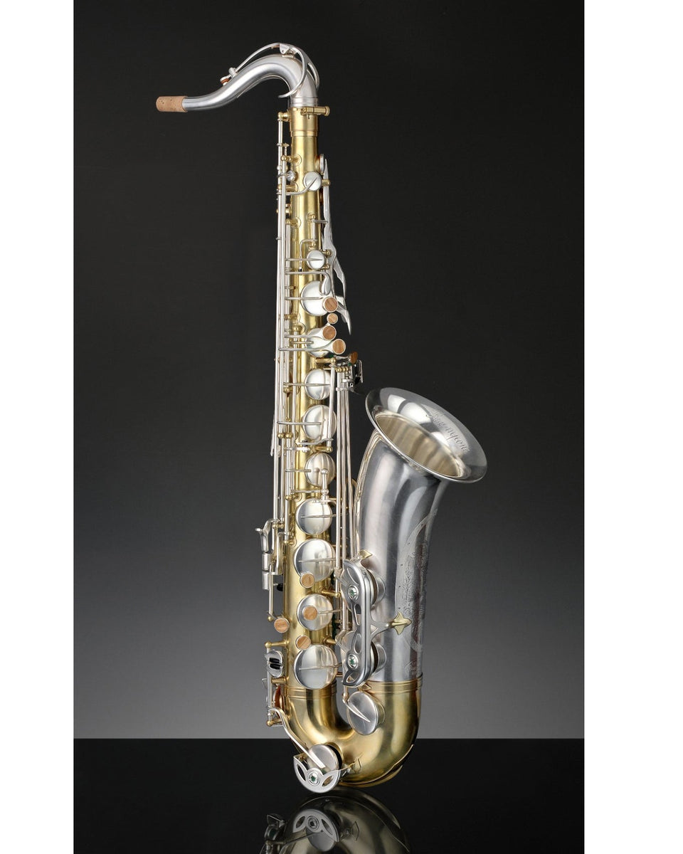 Rampone & Cazzani R1 Jazz Tenor Saxophone - Two Voices - Silver / Bras ...