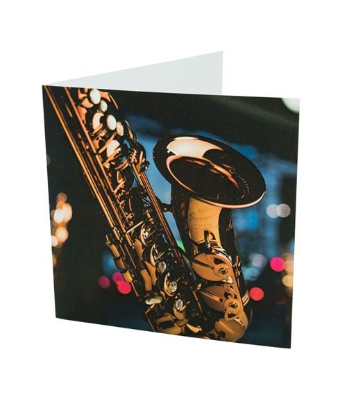 Saxophone Card – SAX